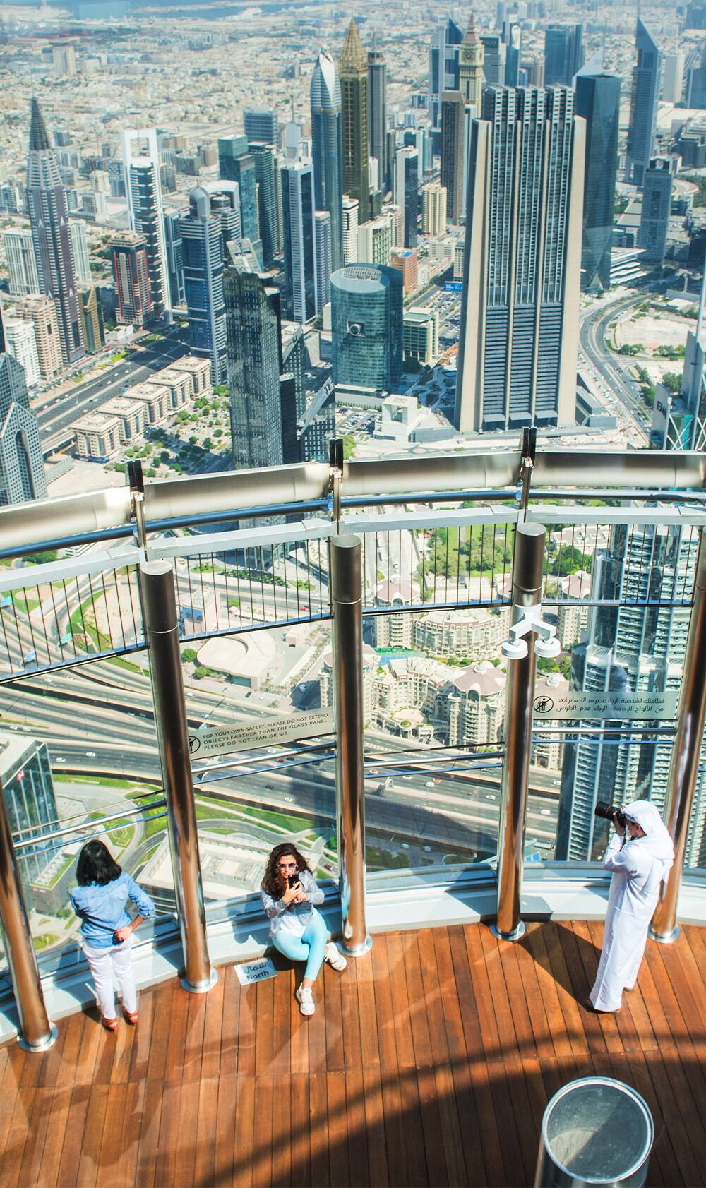 Burj Khalifa Observation Deck Glass