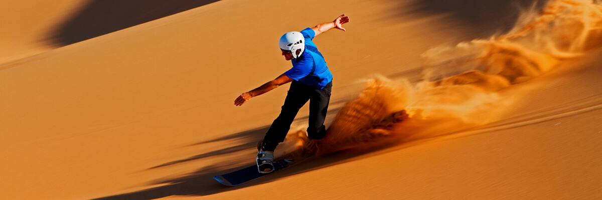 Sandboarding in Dubai | Desert Safari Dubai | Visit Dubai